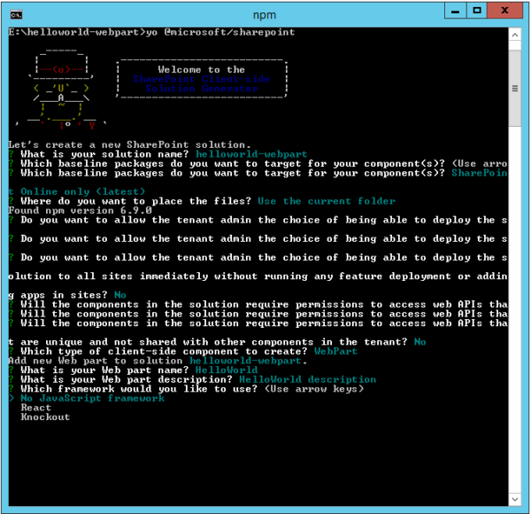 SPFx First Client-Side Web Part - Integrano